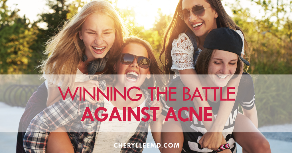 Winning the battle against Acne – Cheryl Lee MD Sensitive Skin Care
